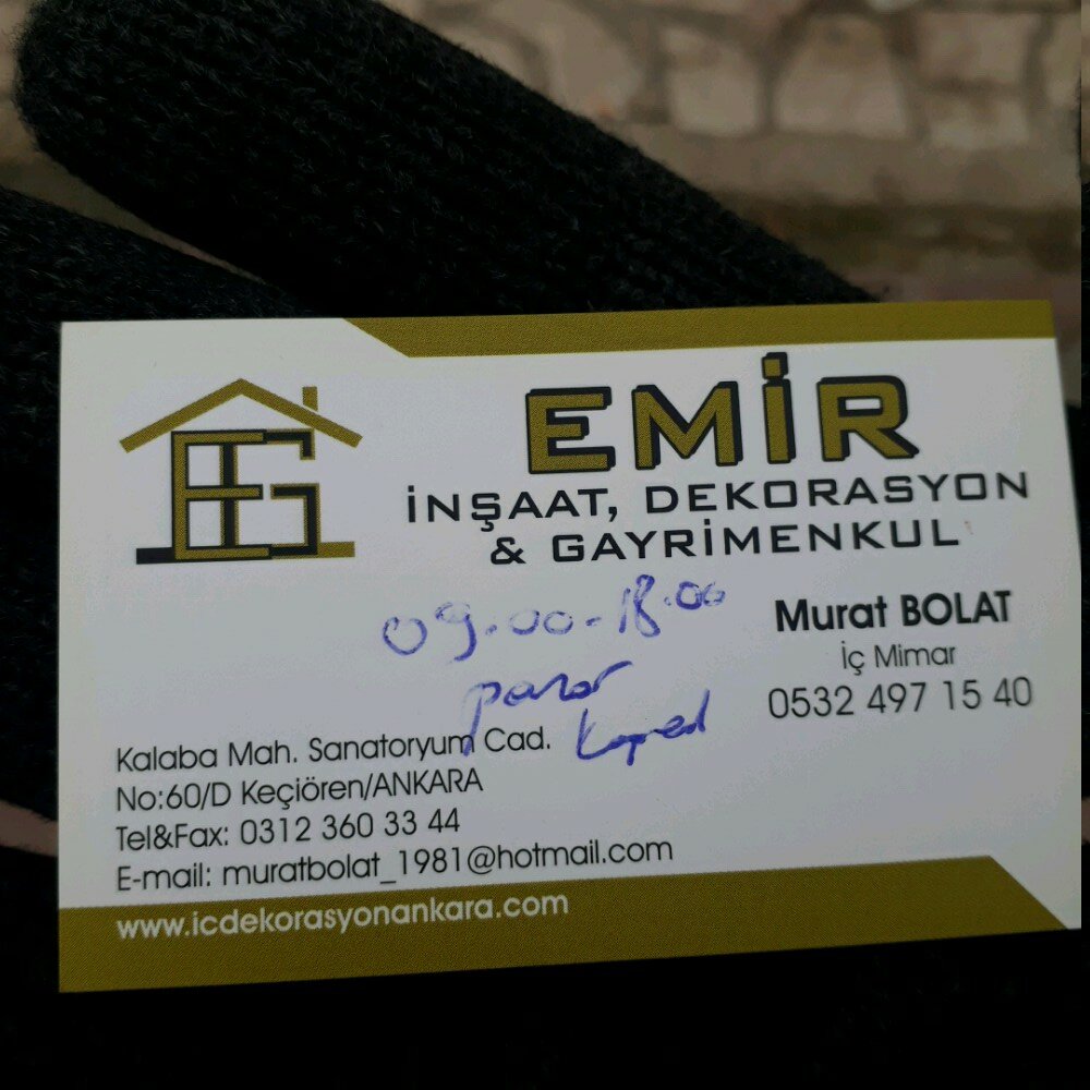 Ticari gayrimenkul alım satımı Emir inşaat &Gayrimenkul, Ankara, foto