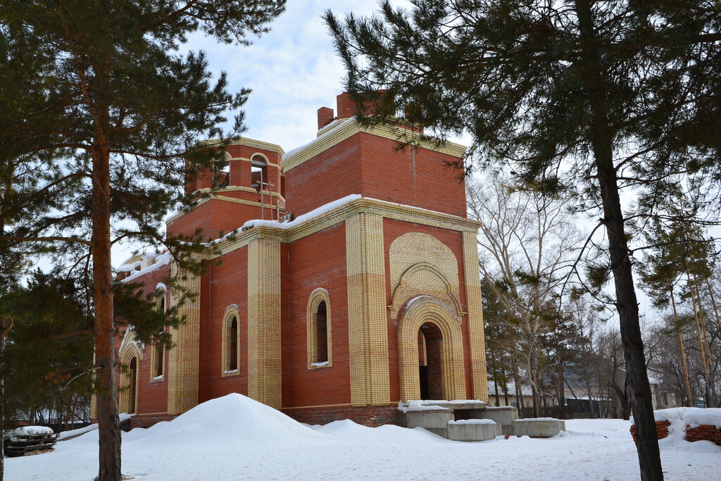 Ortodoks kiliseleri Храм Покрова Божьей Матери, Omskaya oblastı, foto