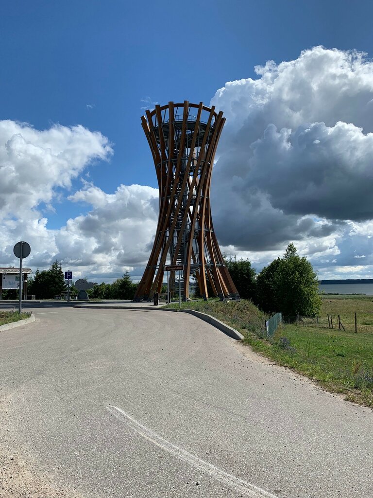 Turistik yerler Mindūnų apžvalgos bokštas, Alitus Vilayeti, foto