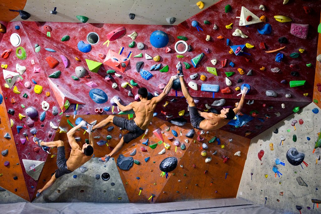 Tırmanma duvarı Tramontana Climb, Saint‑Petersburg, foto