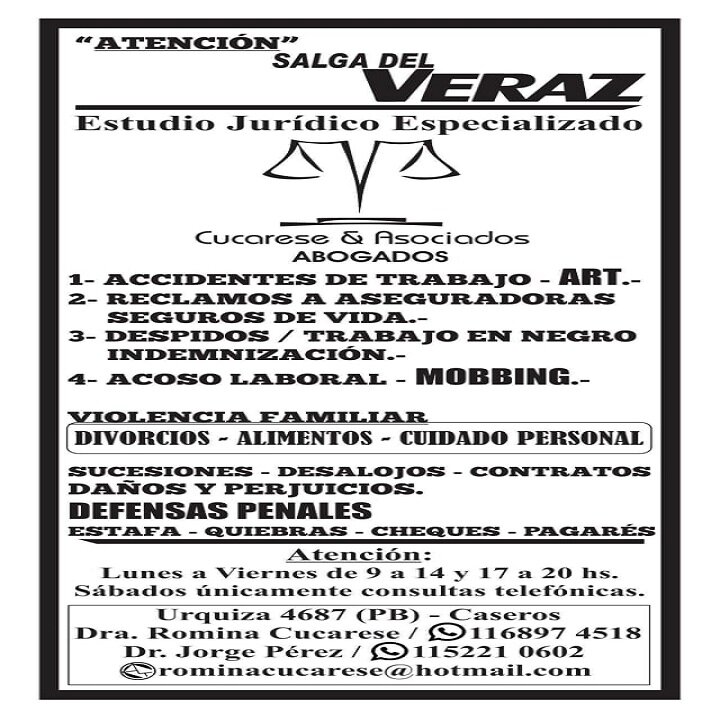 Avukatlar Cucarese Y Asociados, , foto