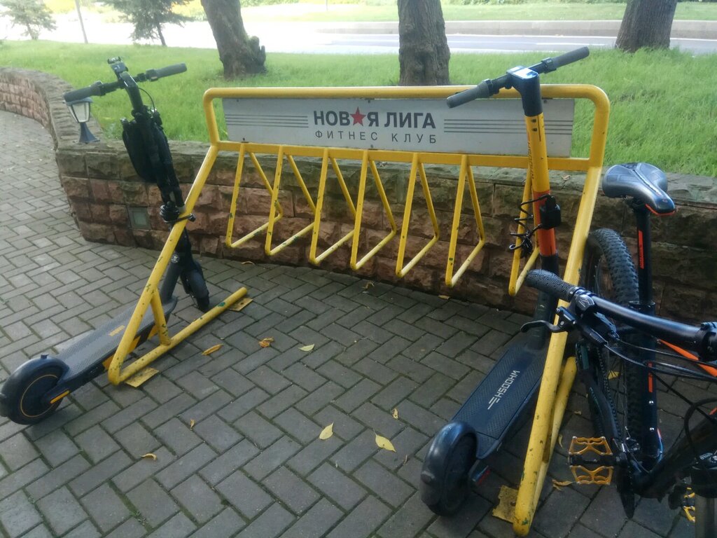 Bisiklet park yerleri Велопарковка, Moskova, foto