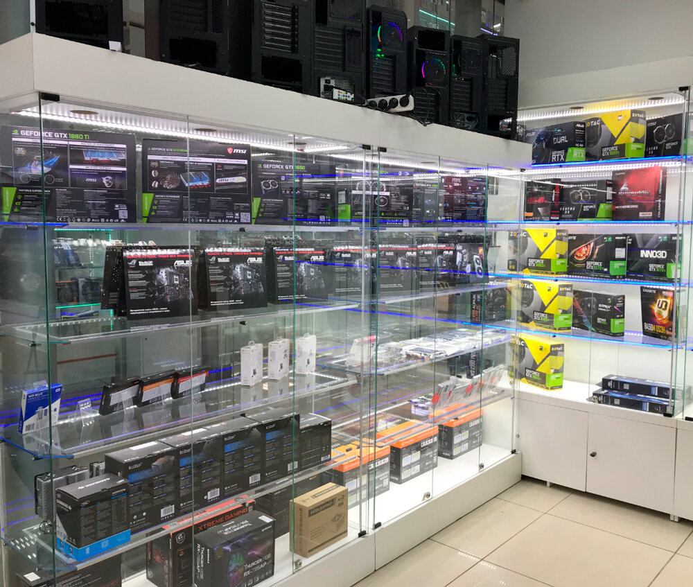 Bilgisayar mağazaları Shop-Computers, Moskova, foto