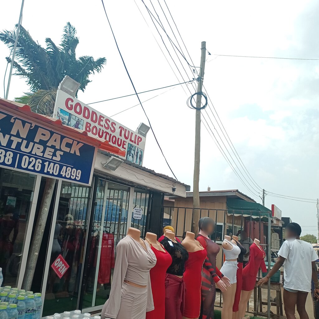 Giyim mağazası Goddess Tulip, Dünya, foto