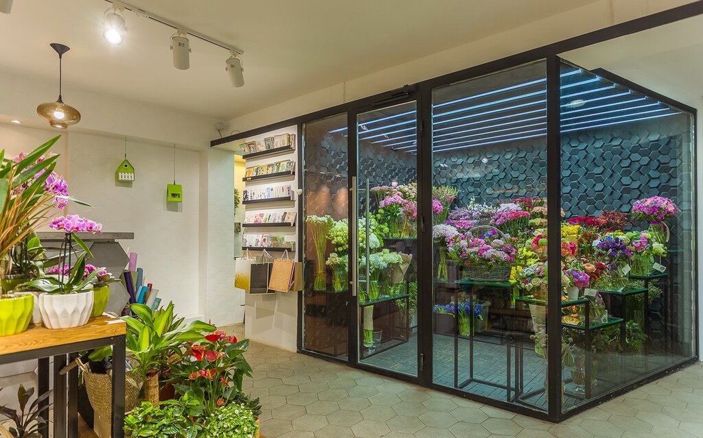 Çiçekçiler Gflow, Moskova, foto