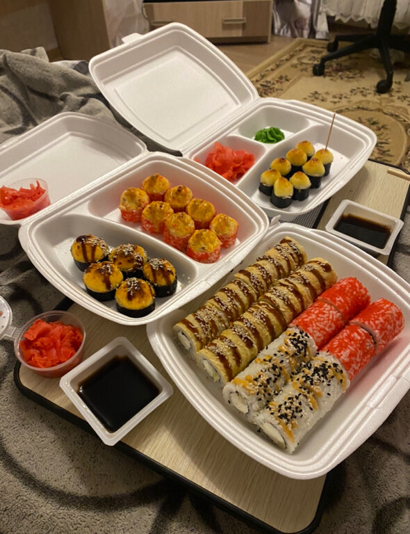 Suşi ve asya ürünleri Sushi Wok, Domodedovo, foto