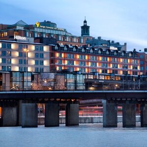 Hilton Stockholm Slussen (Guldgränd No:8), otel  Stockholm'dan
