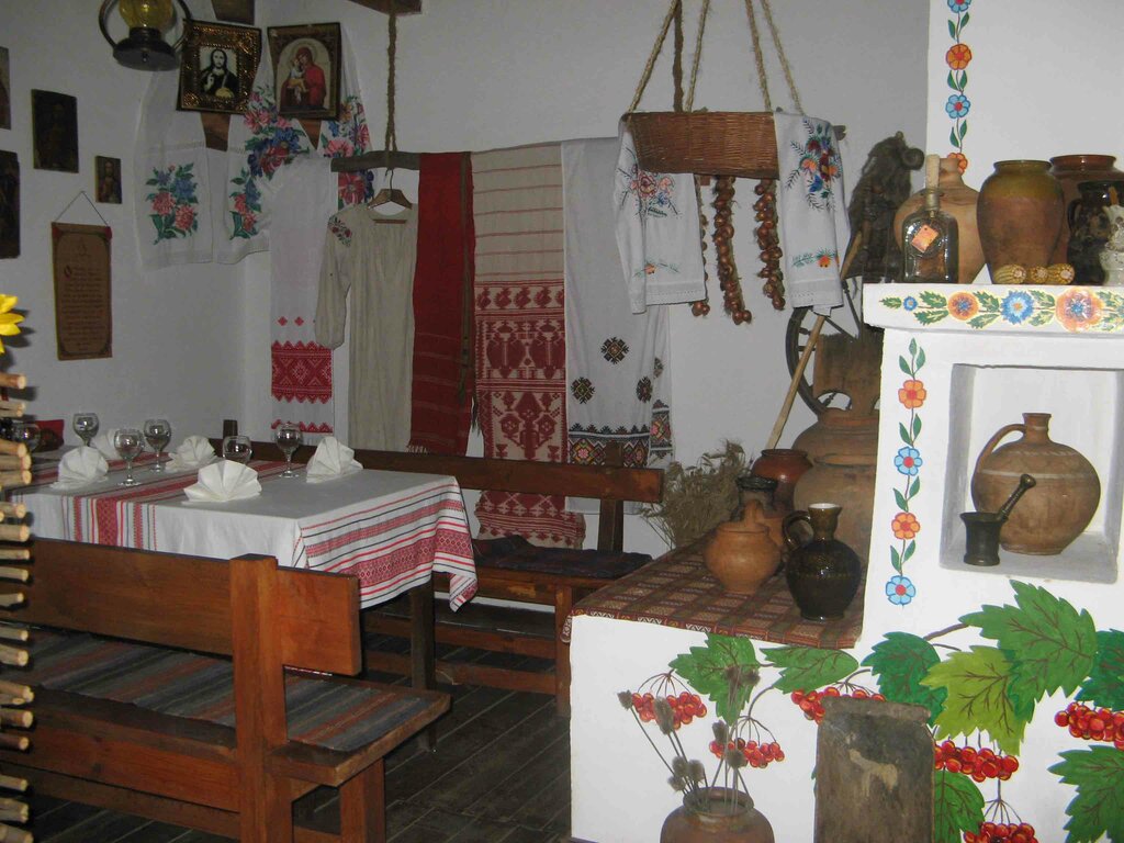 Restoran Restoran-muzey Ukrainskoye selo, Çerkassi Bölgesi, foto