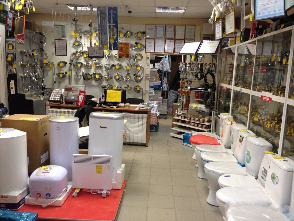 Banyo ve klozet mağazaları Santehopt, Perm, foto