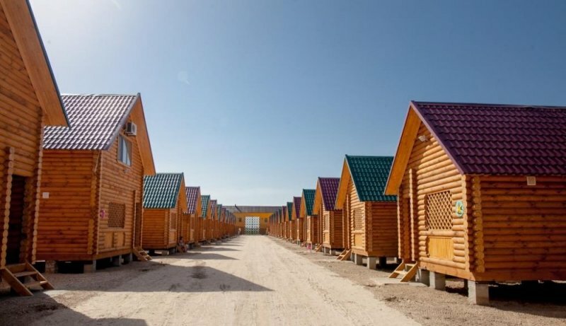 Resort oteller, tesisler Baza otdykha Meotida, Zaporoje Bölgesi, foto