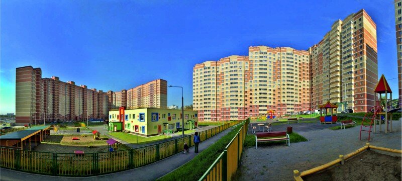 Yeni yerleşim alanlarındaki daireler KortRos, ofis prodazh, Şçolkovo, foto