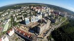 Polar-yuzhny (Leningrad Region, Vsevolozhsk, Yuzhniy Microdistrict, Tsentralnaya ulitsa), konut blokları  Vsevolgsk'tan