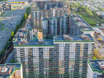 UP-Kvartal Novoye Tushino (Moscow Region, Krasnogorsk Urban District, Urban-type Settlement of Putilkovo, Novotushinskaya ulitsa), konut blokları  Moskova'dan