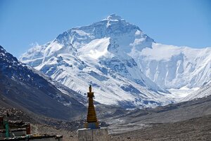 Everest Dağı 8848 metre (Province Number 1, Solukhumbu District, Khumbu Pasanglhamu Rural Municipality, Everest Track), dağ zirvesi