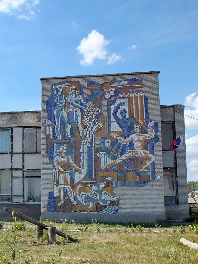 Kültür ocakları МКУК Боровской сельский дом культуры, Kurganskaya oblastı, foto