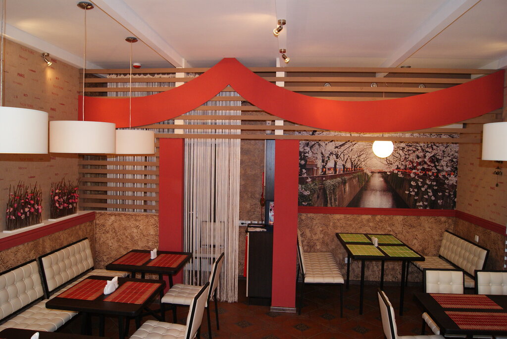 Suşi restoranı Tokio, Zaporoje Bölgesi, foto