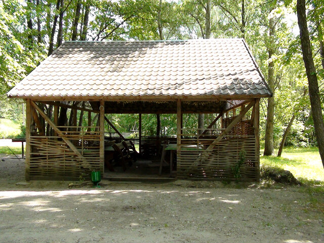 Hamamlar Russkiye bani V Lesnykh Polyanakh, Poltava Bölgesi, foto