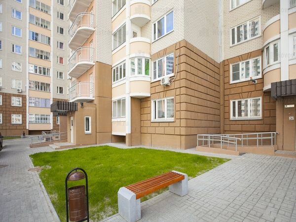 Konut blokları Mikrorayon Yuzhnoye Vidnoye, Vidnoye, foto