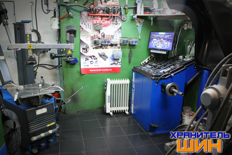 Otomobil servisi Shinny tsentr Khranitel shin, Saint‑Petersburg, foto