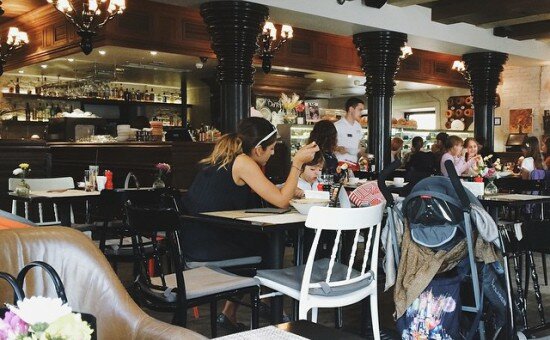 Kafe Kafe Ksenii Sobchak Bublik, Moskova, foto