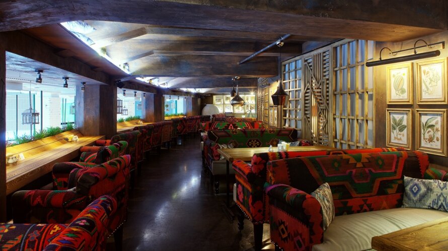 Restoran Restoran Uralskiye pelmeni, Yekaterinburg, foto