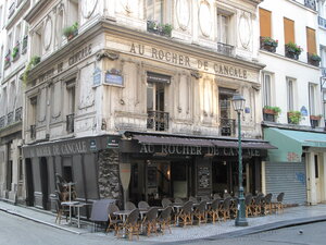 Le Rocher de Cancale (Rue Montorgueil No:78), kafe  Paris'ten