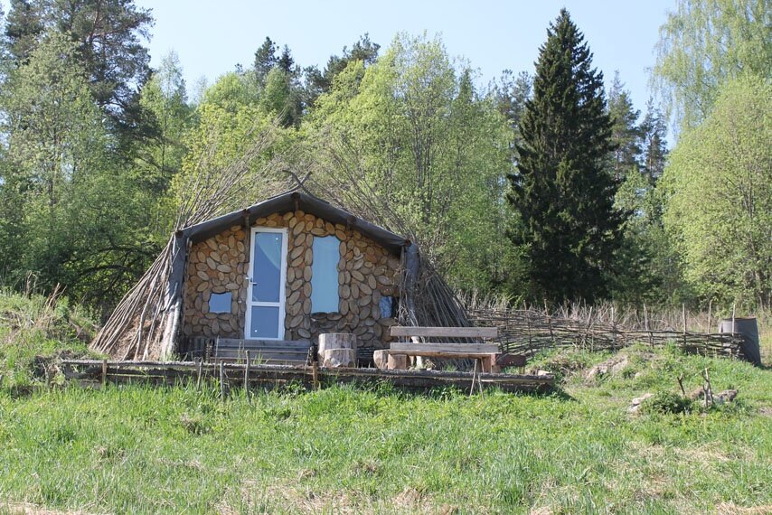 Tatil köyleri Mishkina Skazka, Karelya, foto