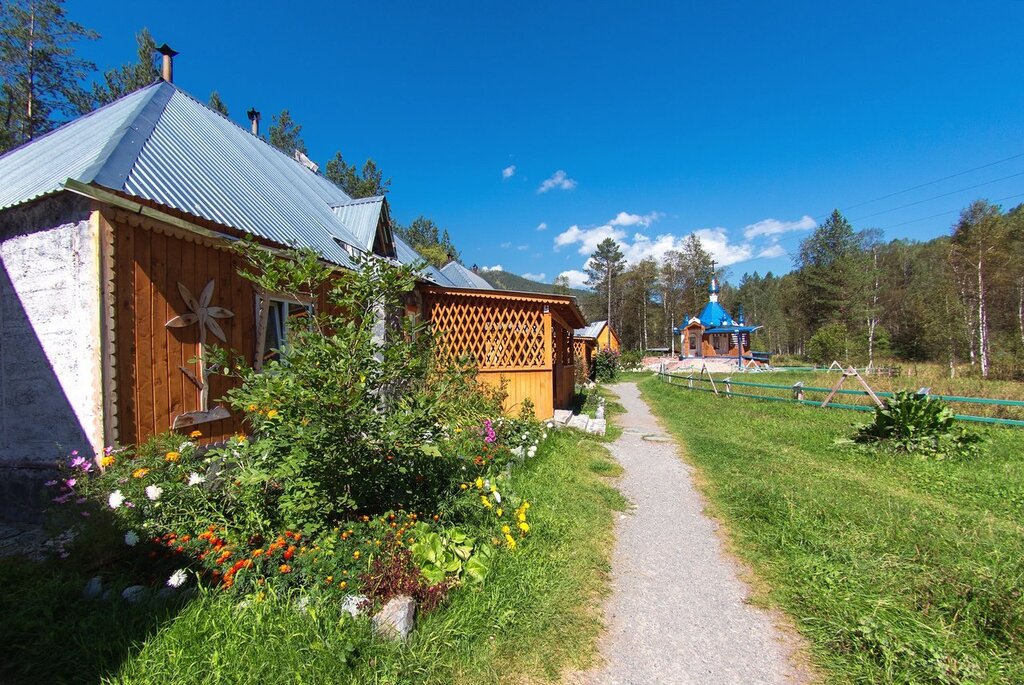 Resort oteller, tesisler Blagodat, Altay Cumhuriyeti, foto