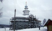 Ortodoks kiliseleri Tserkov Ikony Bozhiyey Materi Znameniye V Berezovoy Slobodke, Vologodskaya oblastı, foto