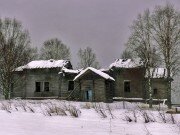 Ortodoks kiliseleri Tserkov Pokrova Presvyatoy Bogoroditsy V Lemenge, Arhangelskaya oblastı, foto
