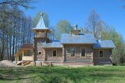 Tserkov Novomuchenits Puzovskikh Yevdokii, Darii, Darii i Marii V Ukolitse (Kaluga Region, Ulyanovskiy rayon, selskoye poseleniye Zarechye, selo Ukolitsa), ortodoks kiliseleri  Kalujskaya oblastından