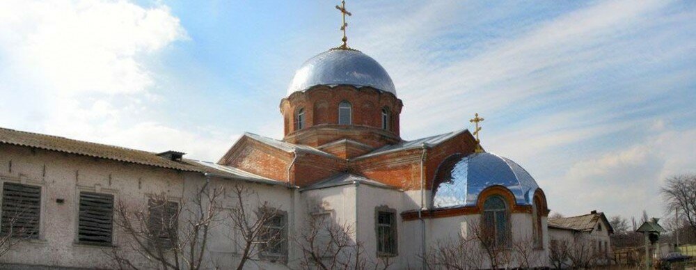 Manastır Svyato-Grigoryevsky Bizyukov muzhskoy monastyr, Kerson Bölgesi, foto