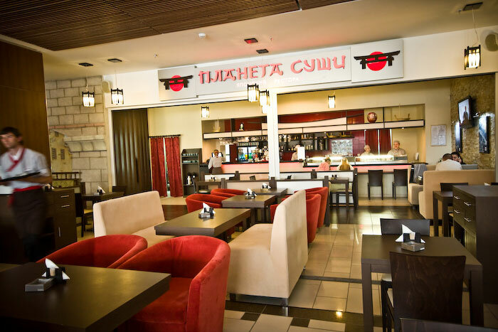 Restoran Planeta Sushi, Novosibirsk, foto
