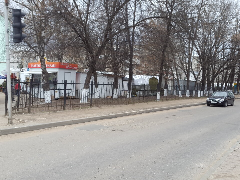 Gıda pazarı Ярмарка на бульваре Ногина, Tver, foto