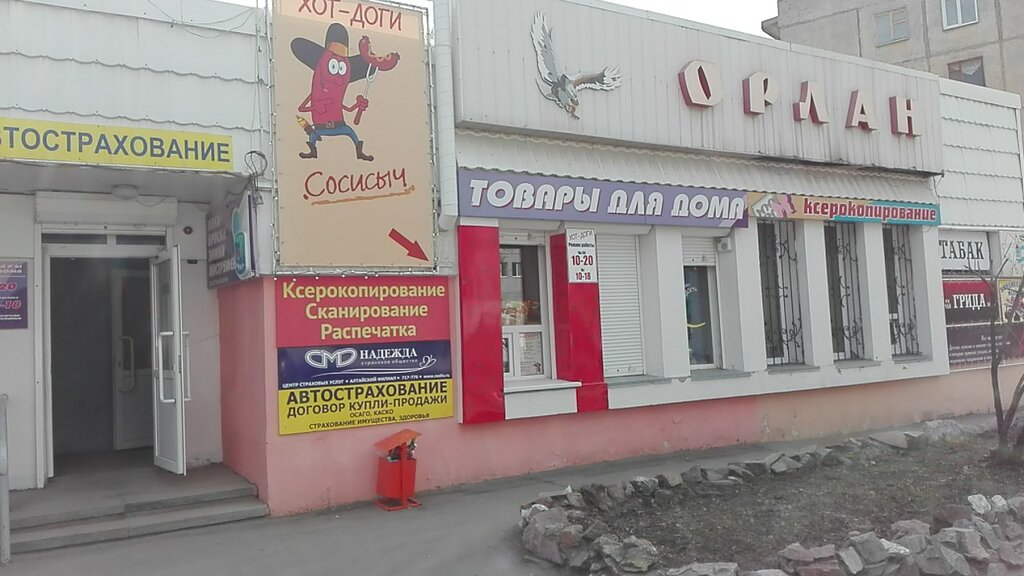 Alışveriş merkezleri Орлан, Barnaul, foto