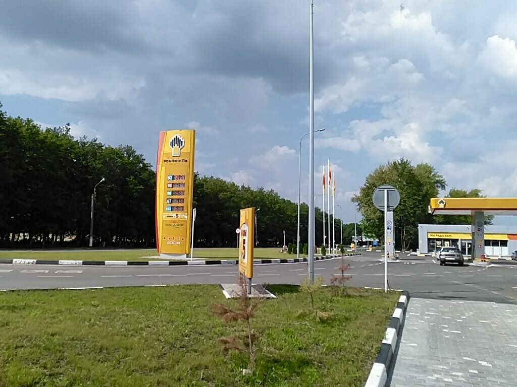 Benzin istasyonu Rosneft', Saransk, foto