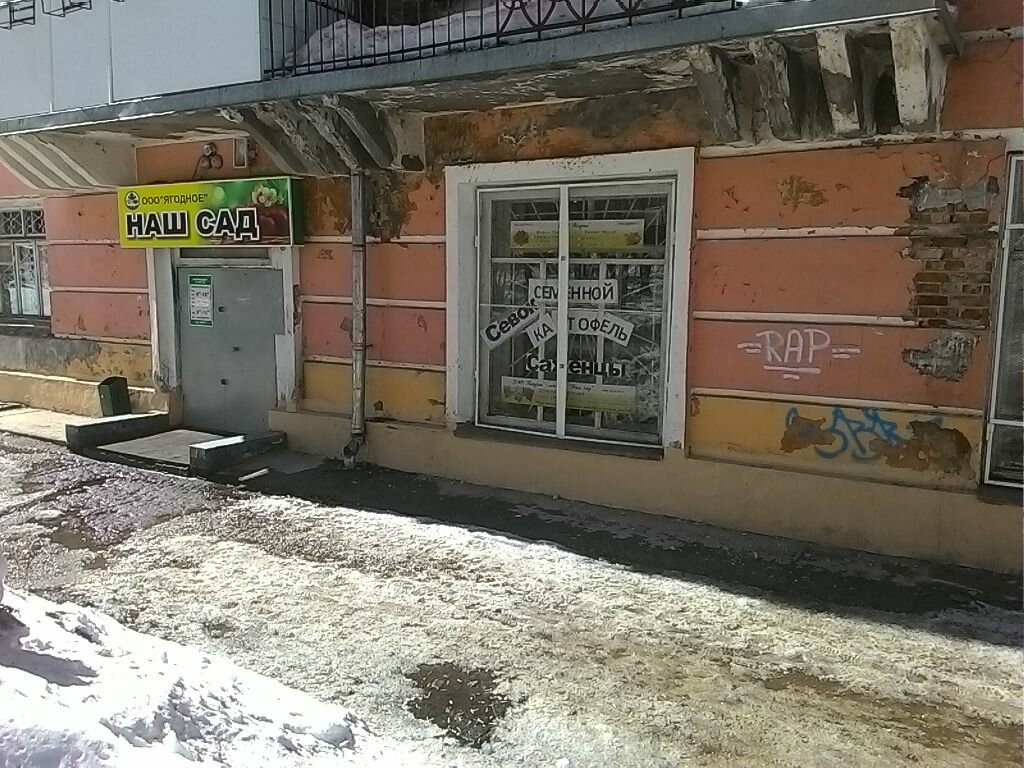 Tohum satan yerler Magazin Nash sad, Kirov, foto