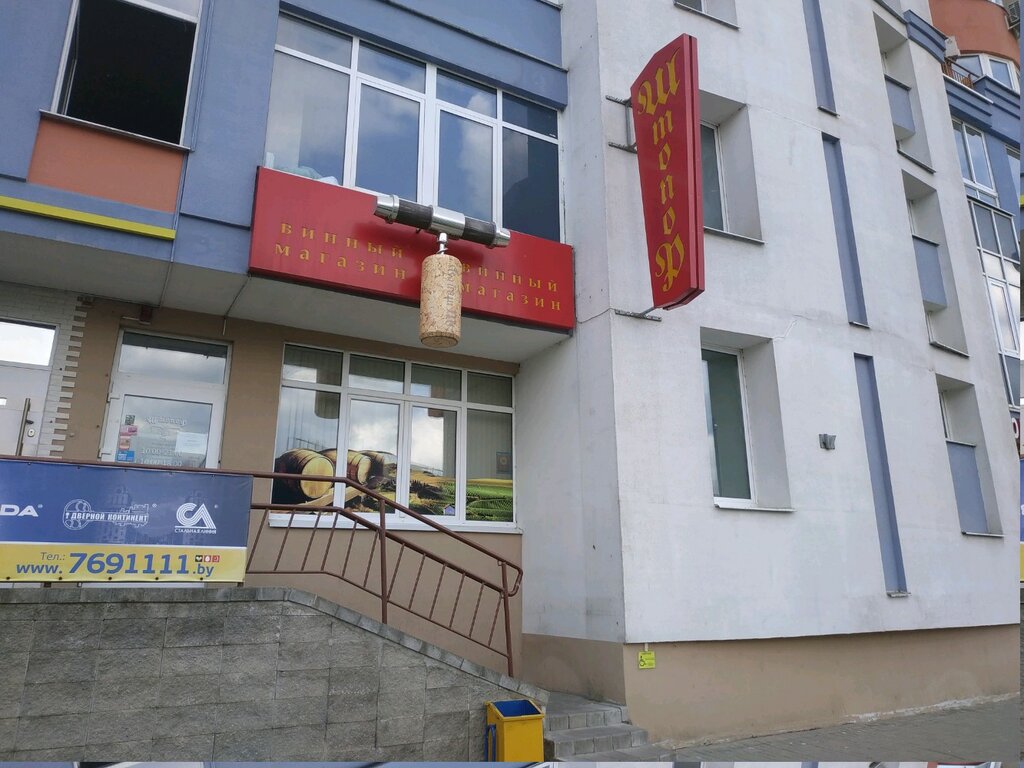 Alkollü içecekler Vinny butik Shtopor, Minsk, foto