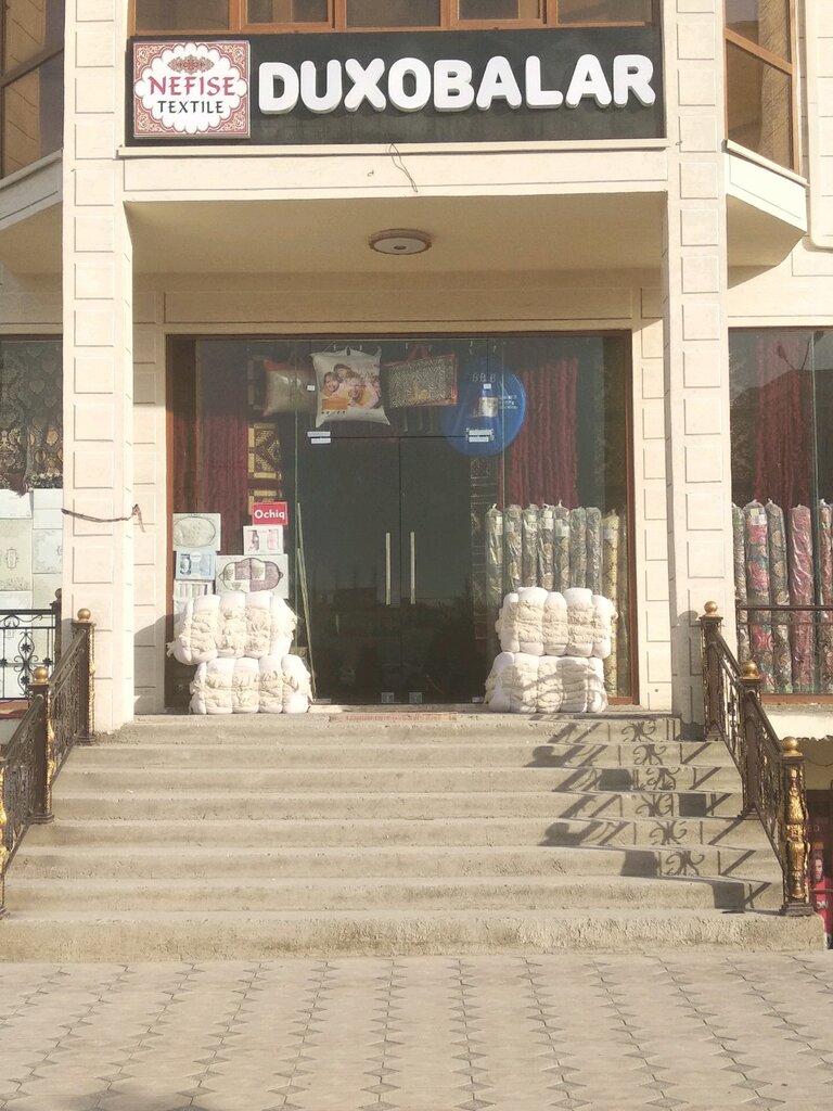 Ev tekstili mağazaları Nefise Textile Duxobalar, Nemengan, foto