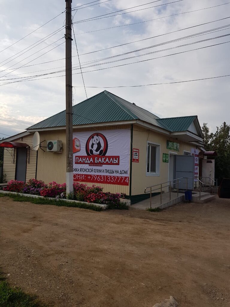 Hazır yemek teslim servisleri Panda-Bakaly delivery of rolls and pizza, Başkurdistan, foto
