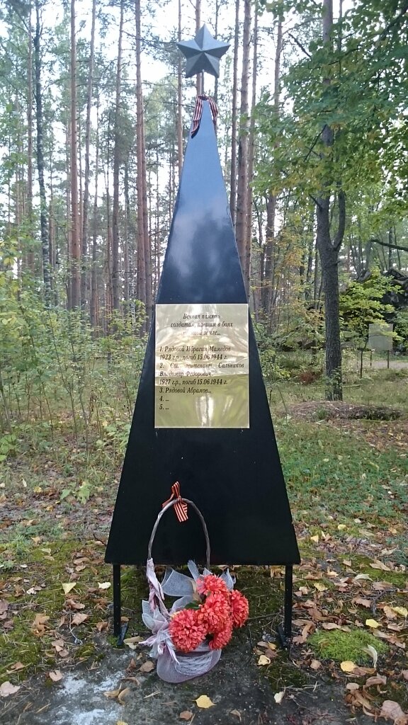 Anıt, heykel Прорыв линии обороны ВТ, Saint‑Petersburg, foto