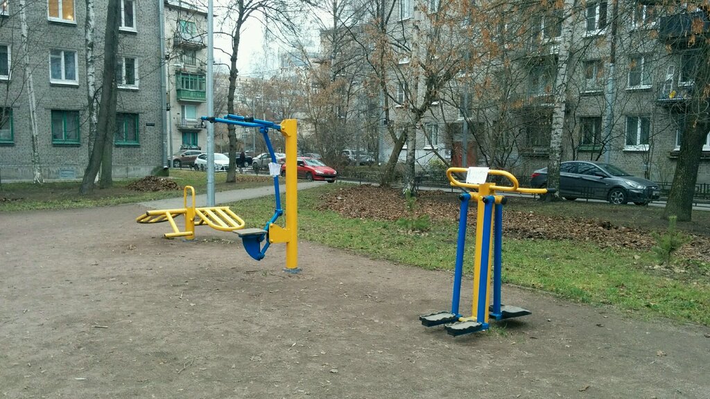 Spor alanı Уличные тренажёры, Saint‑Petersburg, foto