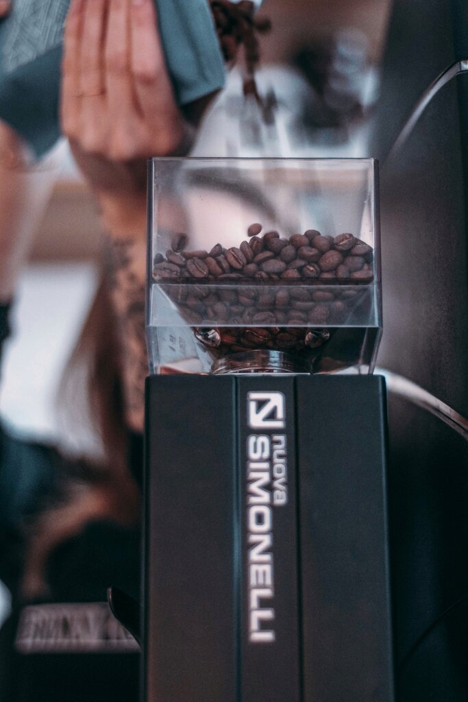 Kahve dükkanları Vizhu Coffee, Kaliningrad, foto