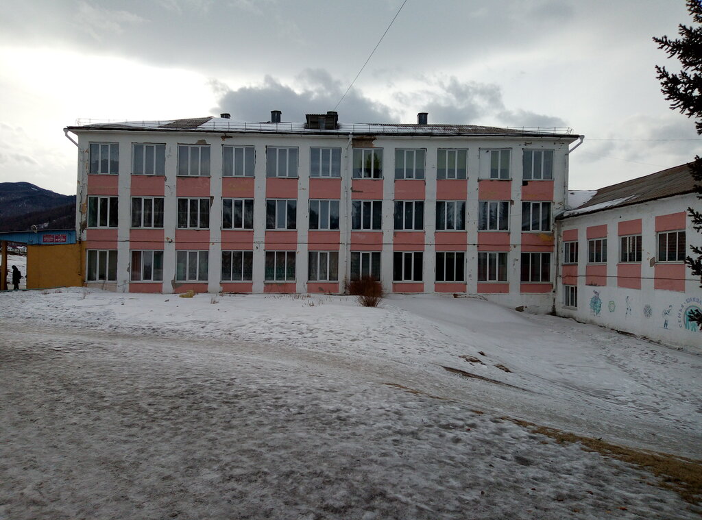Ortaokul Nachalnaya shkola im. L. V. Kokysheva, Altay Cumhuriyeti, foto