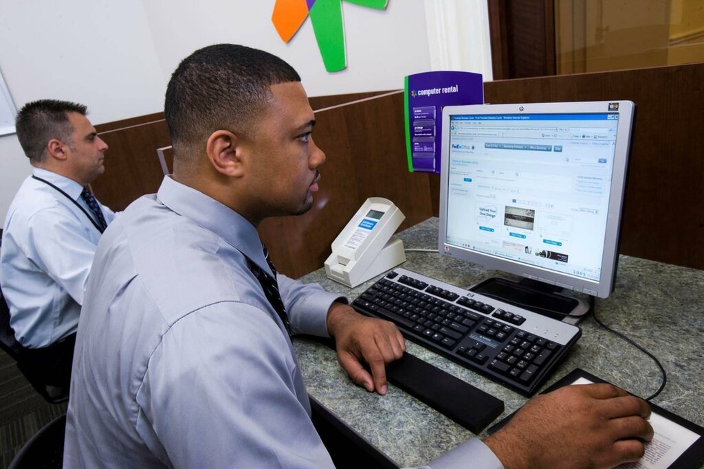 Fotokopi dükkanları FedEx Office Print & Ship Center, Texas, foto
