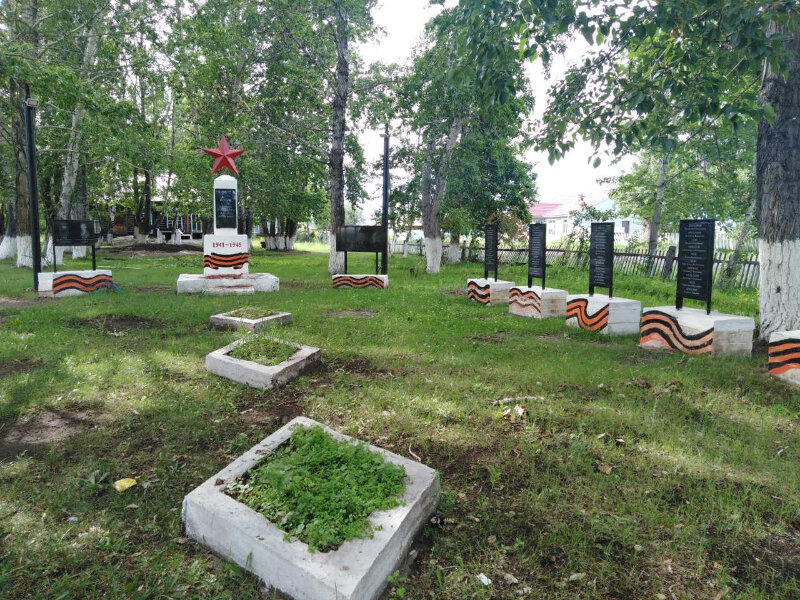 Anıt, heykel Аллея Славы, Tuva, foto