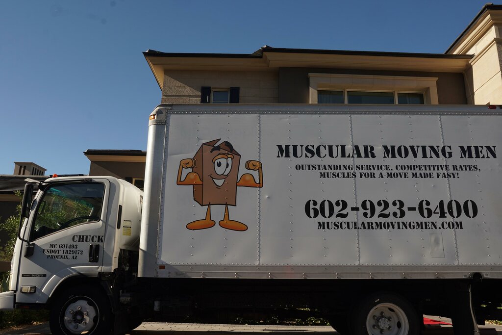 Evden eve nakliye Muscular Moving Men, Phoenix, foto