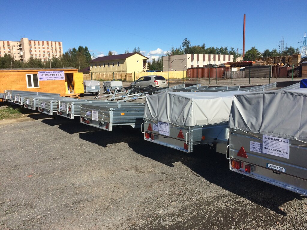 Araç römorkları Autotrailer, Kudrovo, foto