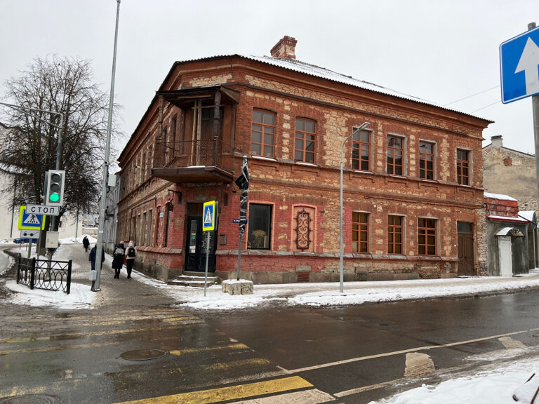 Turistik yerler Дом жилой Степанова, Pskov, foto