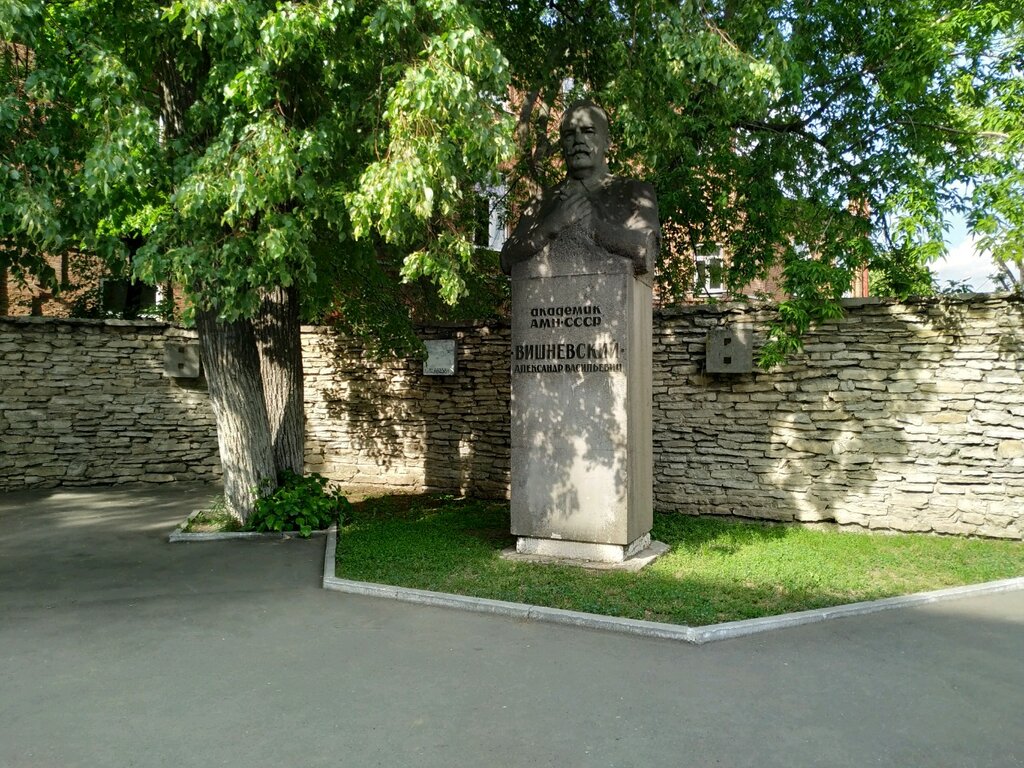 Anıt, heykel А. Вишневский, Kazan, foto